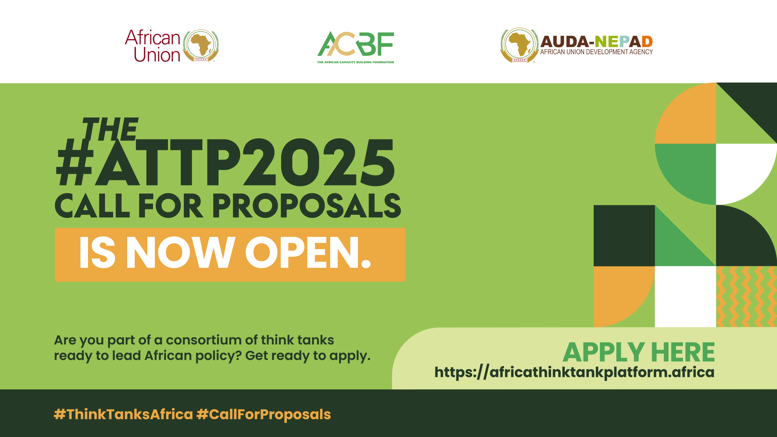 The Africa Think Tank Platform Call for Proposals to Advance Policy ...